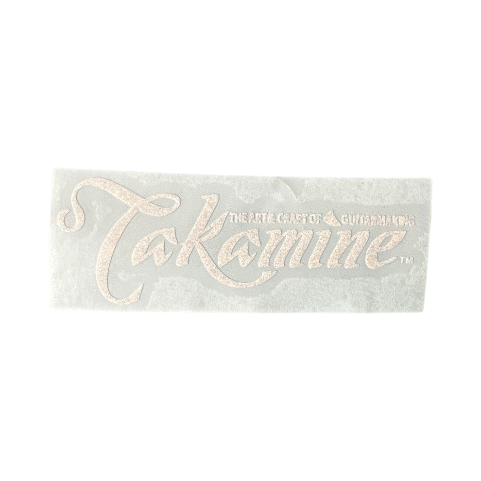 Takamine Art Of Making Guitar Sticker – TK Power Guitars