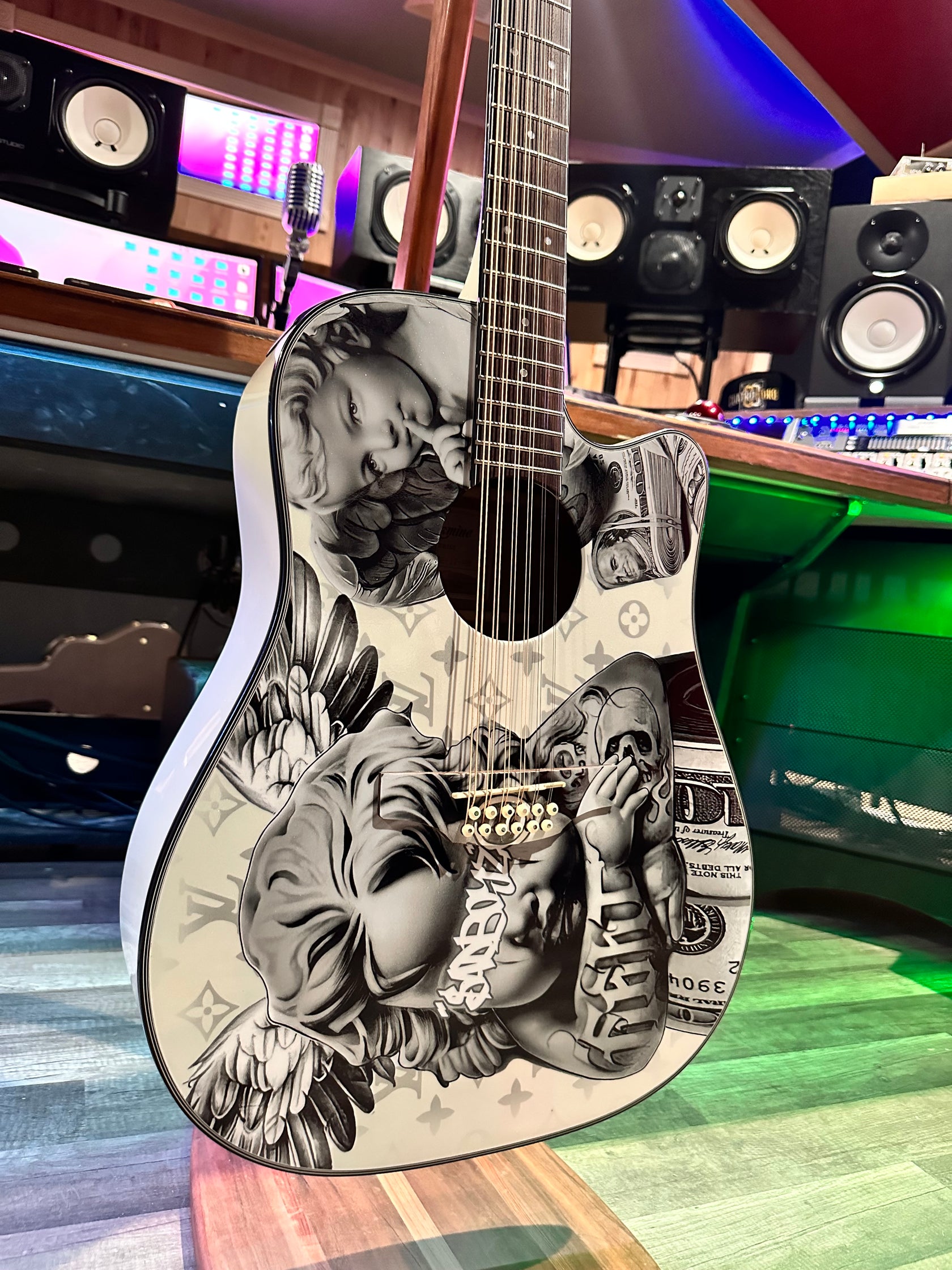 Takamine GD37CE-12 Custom Angel Wrap – TK Power Guitars