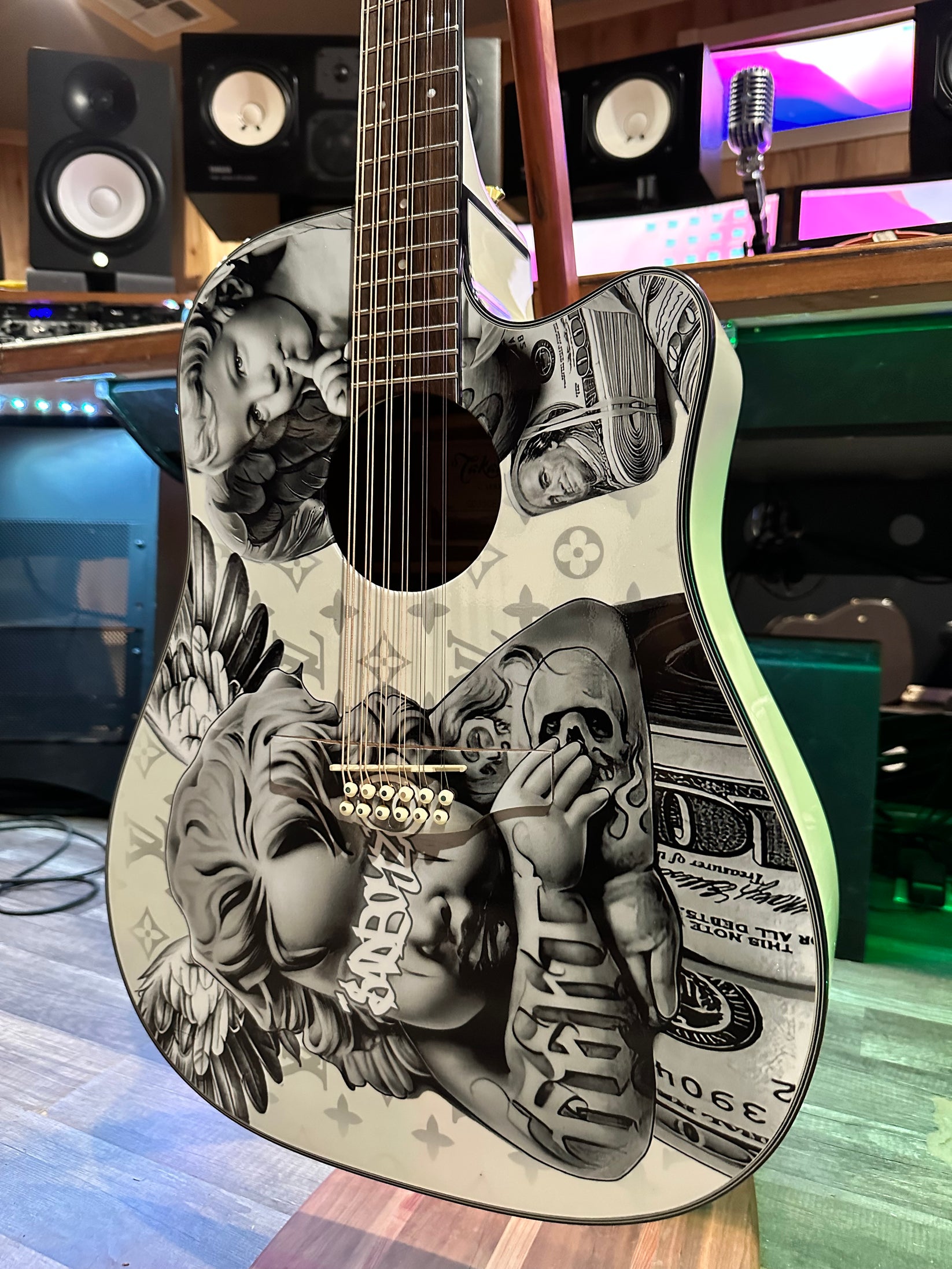 Takamine GD37CE-12 Custom Angel Wrap – TK Power Guitars